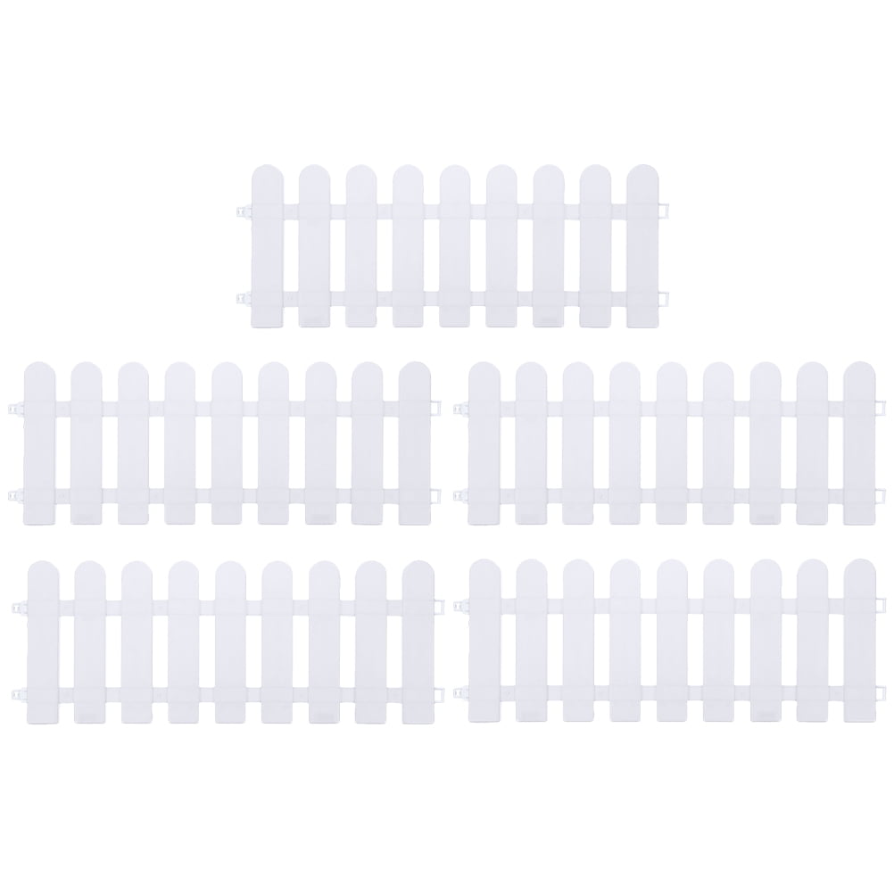 5Pcs Multi-use Garden Edging Border Plastic Plant Fence Protector ...