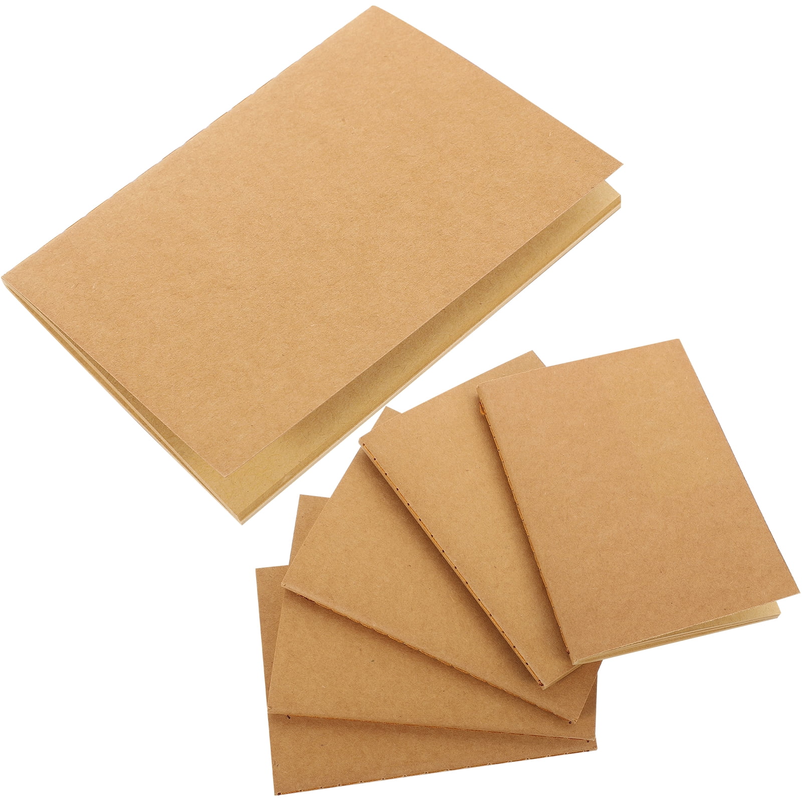 5Pcs Multipurpose Blank Notebooks Creative Portable Schedule Notebooks ...