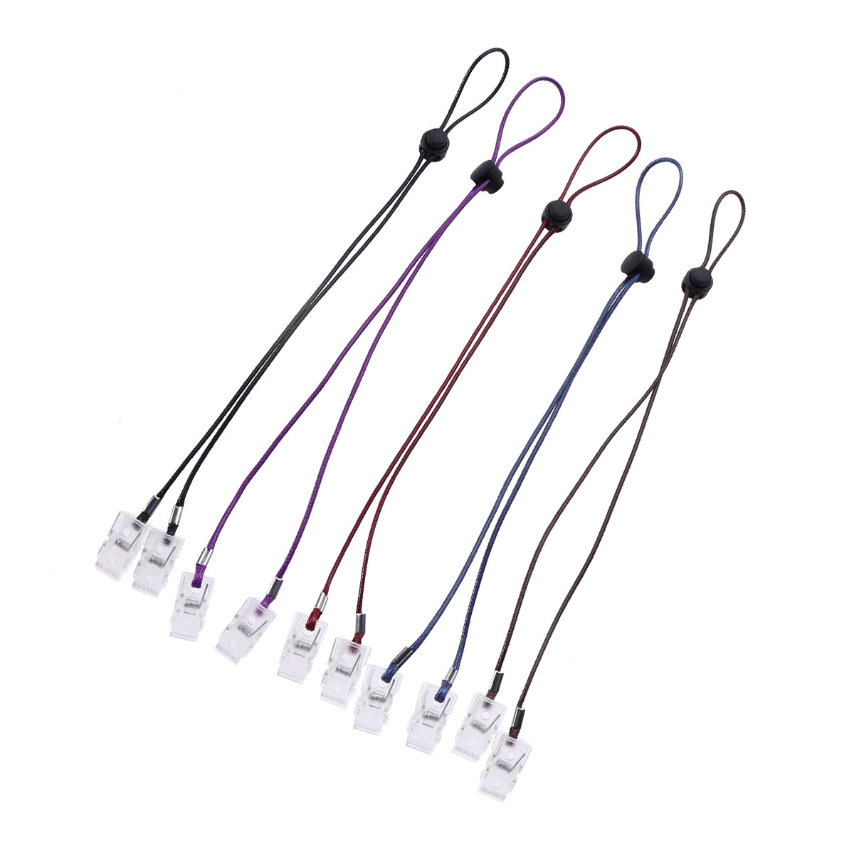 5Pcs Napkin Clip Napkin Bib Chain Flexible Lanyard Napkin Holder ...