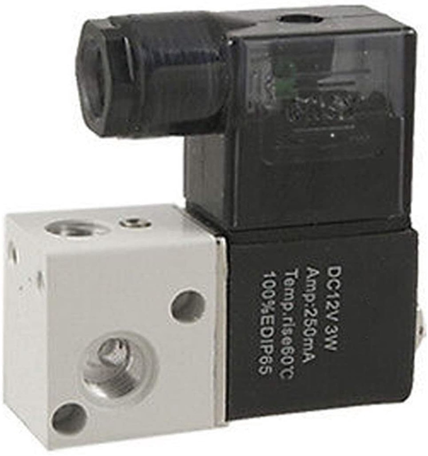 5Pcs Normally Closed 12V 24V 220V 1/8Inch 3Way 2Position Air Solenoid ...