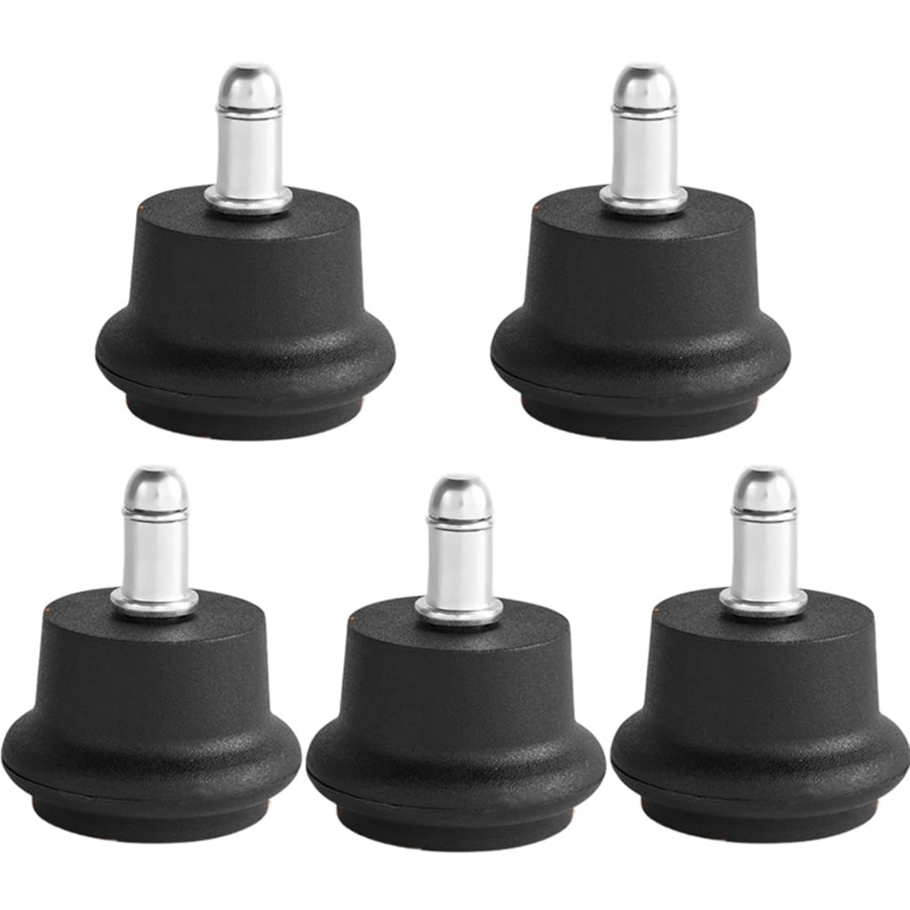 5Pcs Office Chair Glides Replacement Fixed Castors for Stationary ...