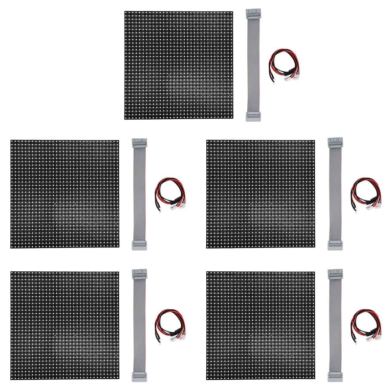 5Pcs P6 Outdoor LED Screen Panel 32X32 Pixels LED Display Module ...