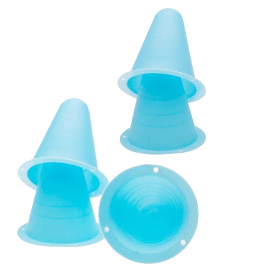 5Pcs PVC Bright-colored Slalom Cones for Slalom Skating Cone Skating ...
