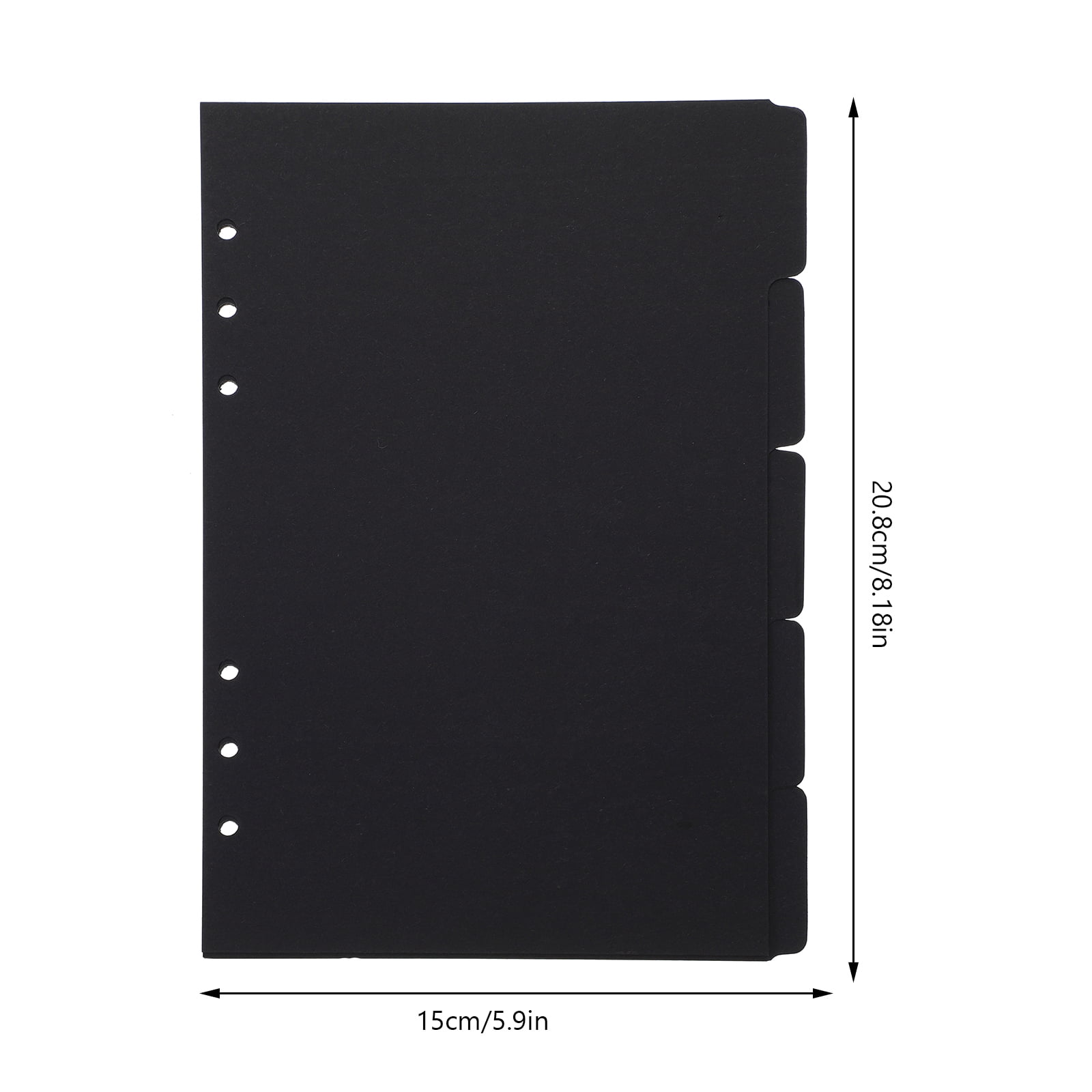 5Pcs Page Divider Binder Book Dividers Paper Binder Dividers Tabs ...