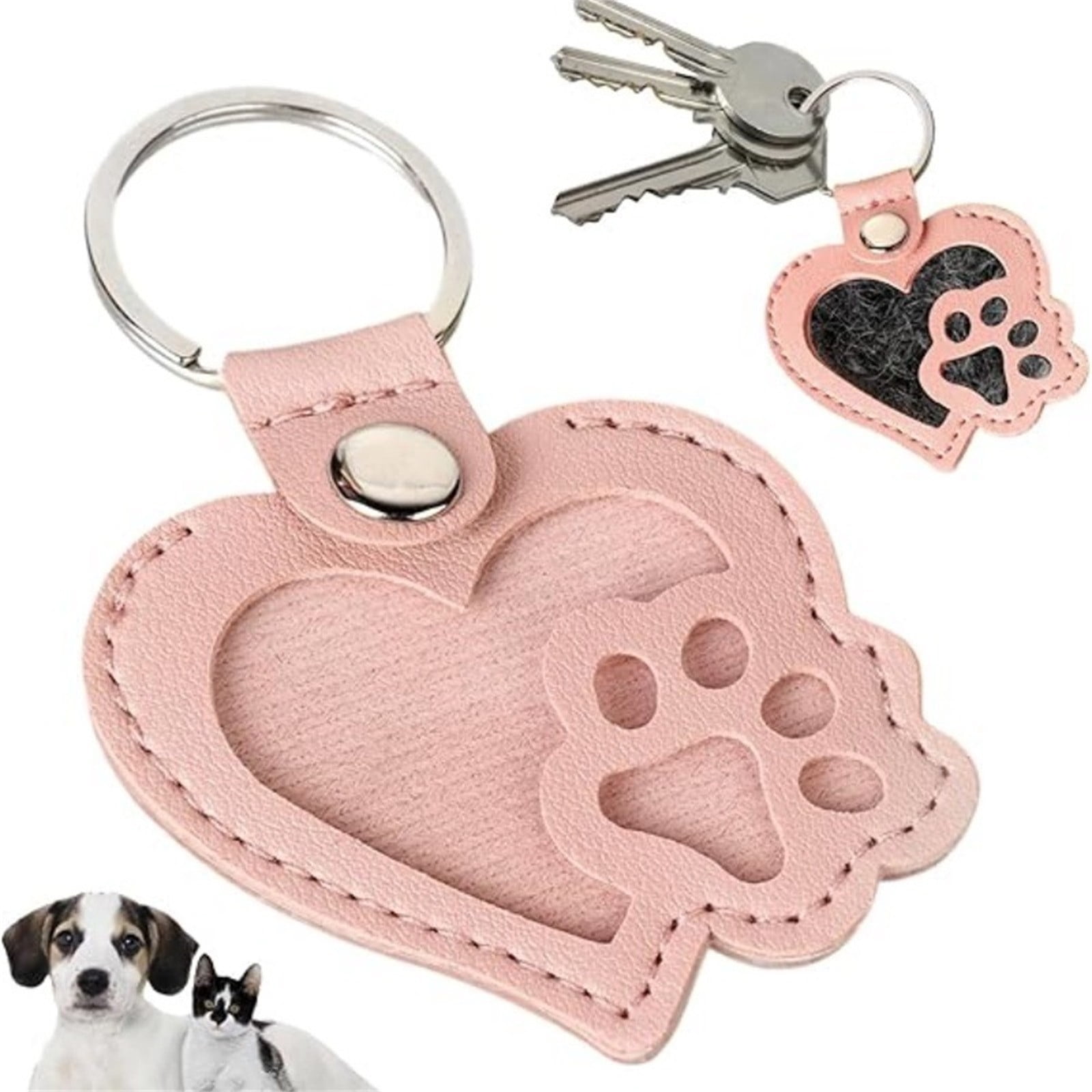 5Pcs Pet Hair Keepsake Keychain Capsule! Uscallm Pet Hair Memorial ...