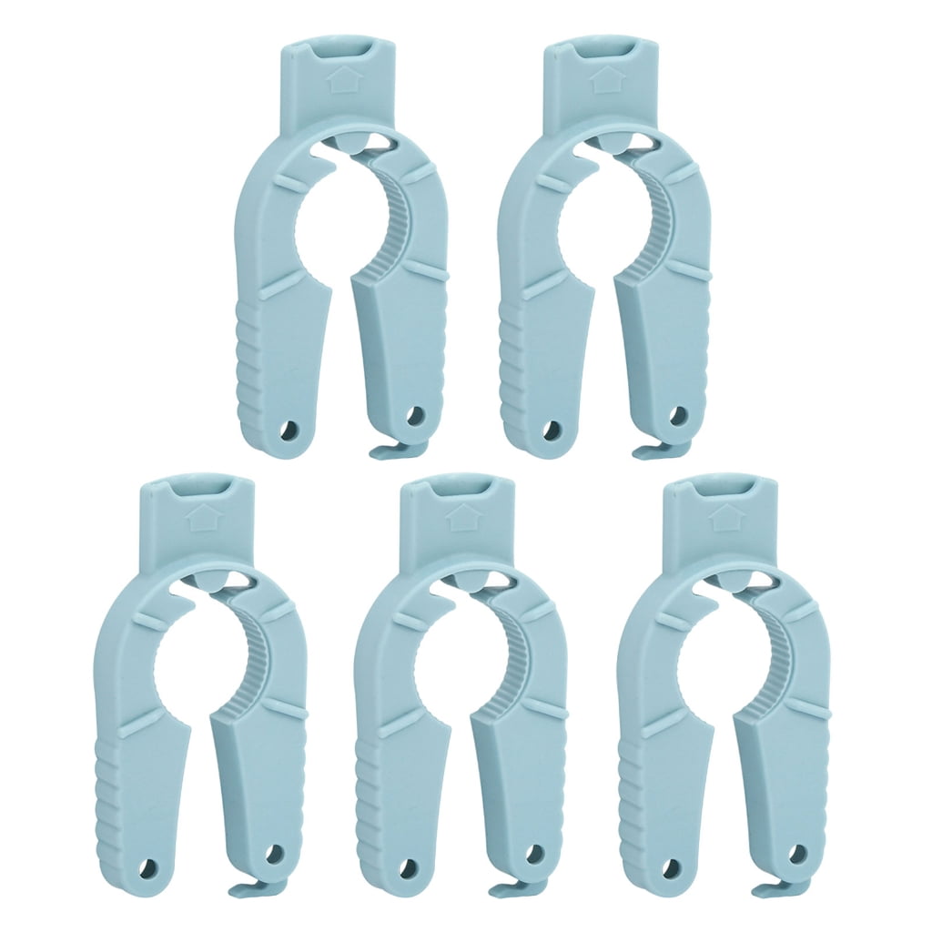 5Pcs Plastic Bottle Caps Openers for Water, and Beer Can Pull Tap ...