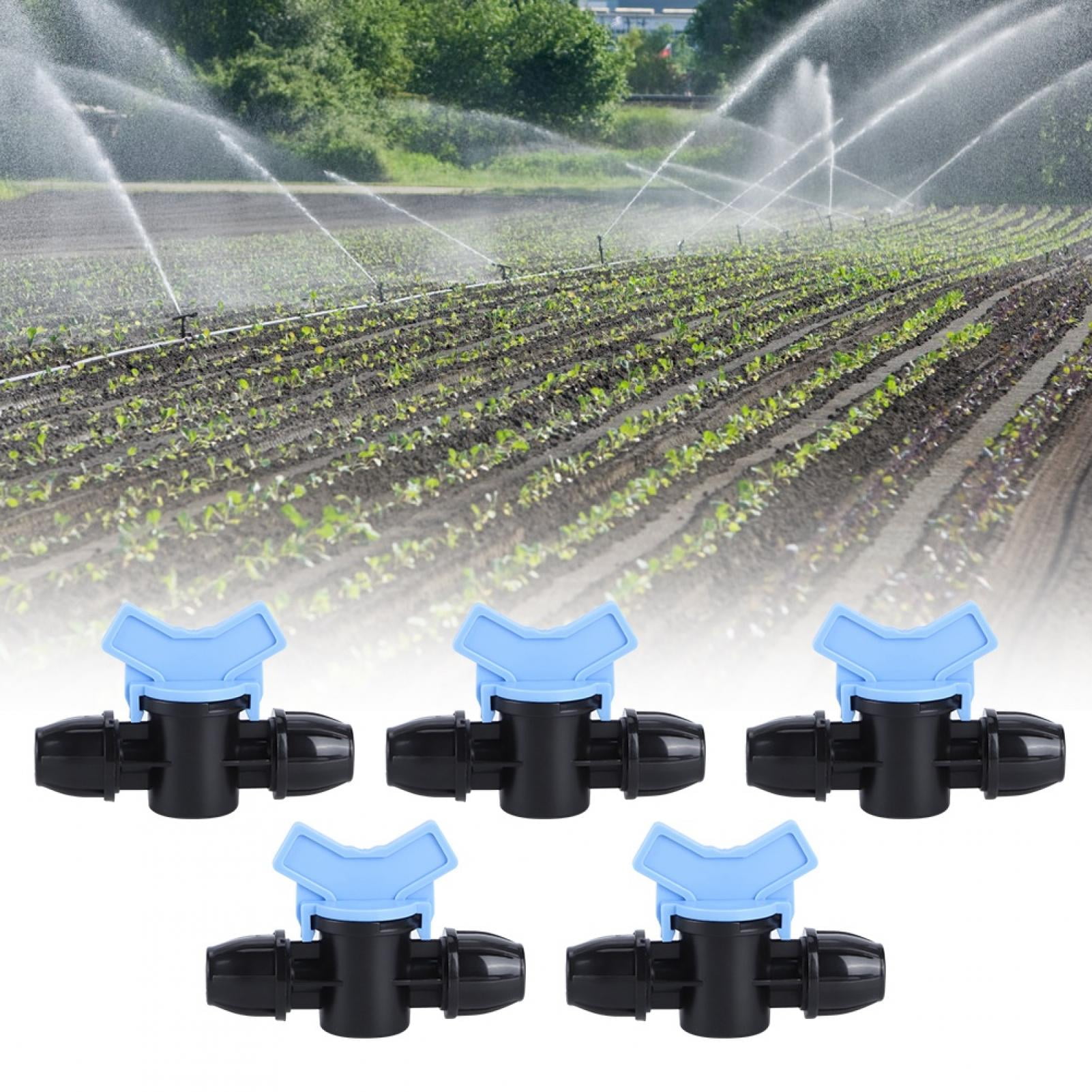 5Pcs Plastic Drip Irrigation Switch Valve Gate Valves for Garden ...