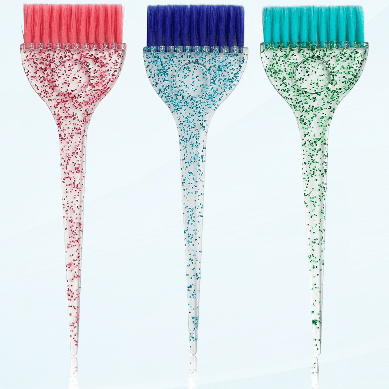 5Pcs Plastic Hair Dye Color Brush Set Dye Applicator Brushes Hair Salon ...