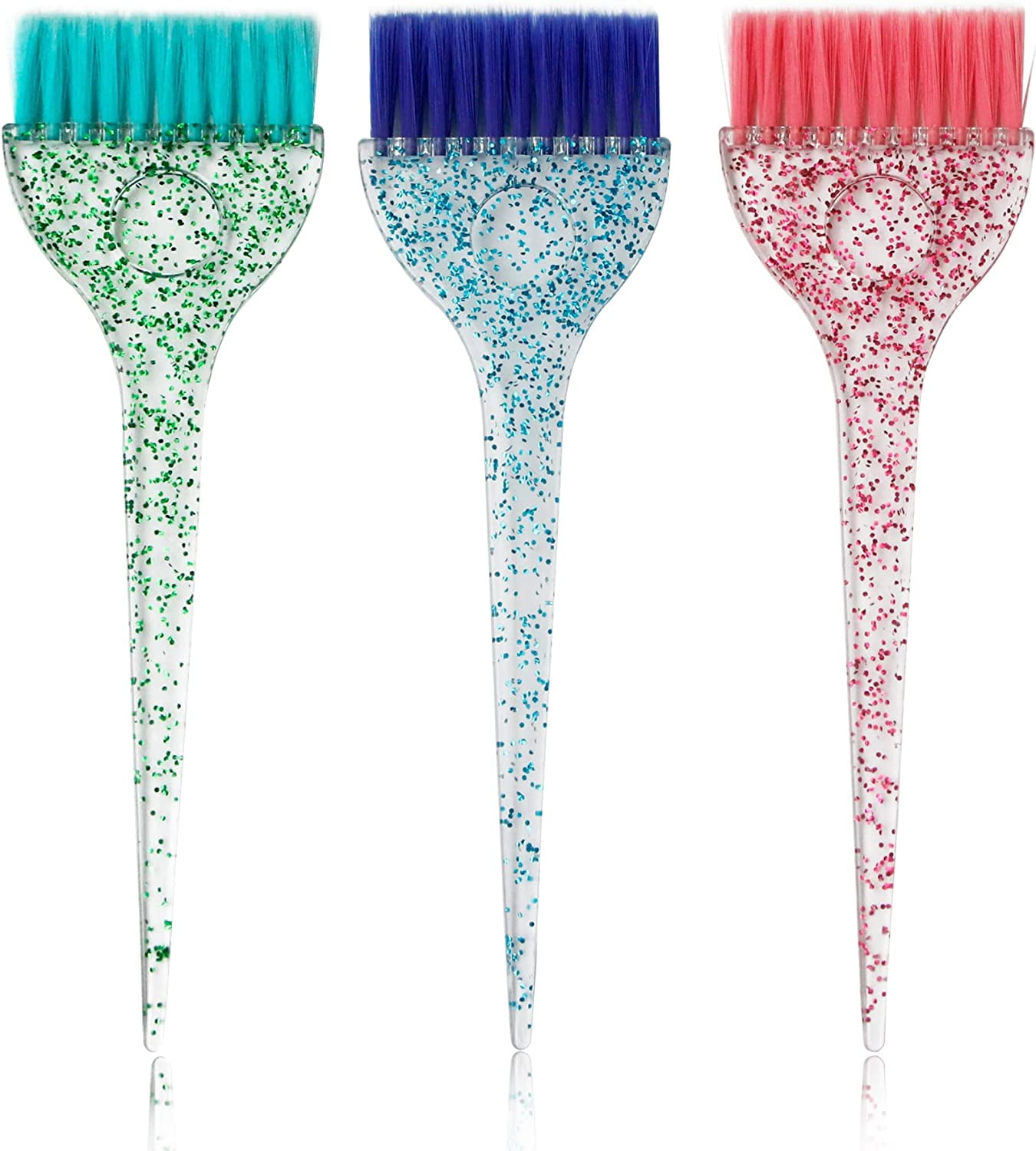 5Pcs Plastic Hair Dye Color Brush Set Dye Applicator Brushes Hair Salon ...