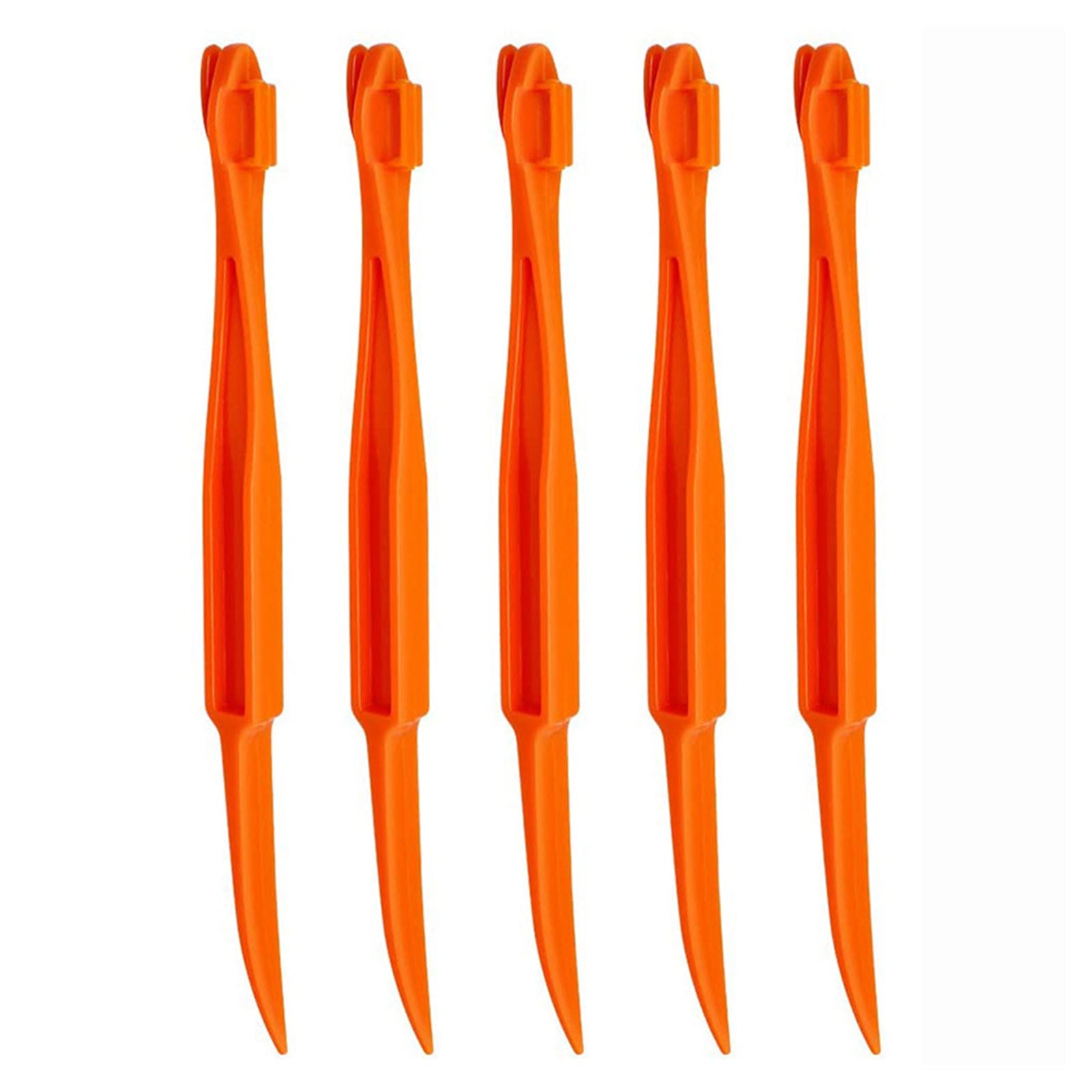 5Pcs Plastic Peeler Remover Peeling Citrus Lemon Cutter Opener Tool ...