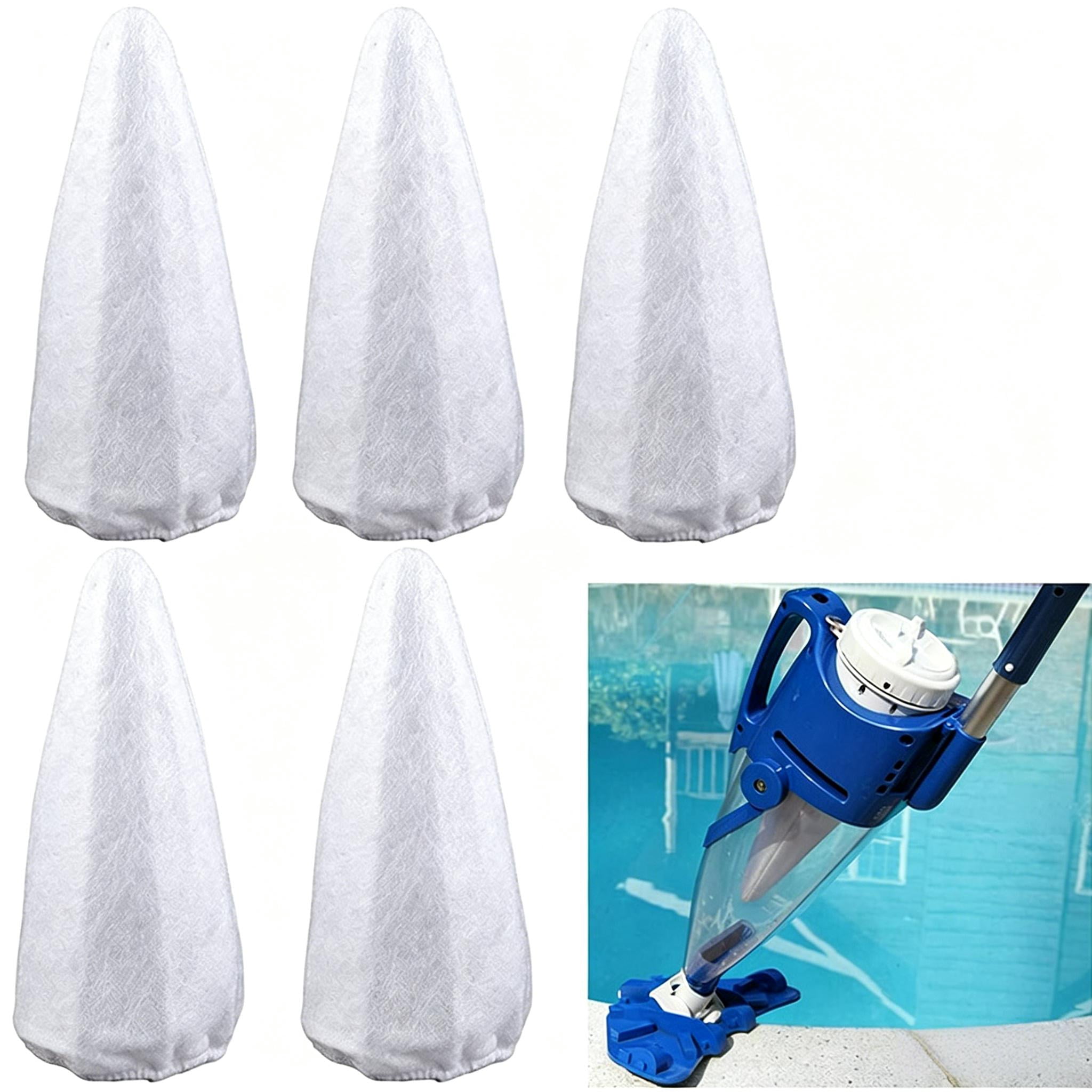 5Pcs Pool Vacuum Filter Mesh Bags Reusable Ultra Fine Replacement Bags ...
