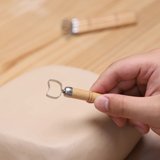 5Pcs Pottery Handle Shaping Tools Tea Cup Water Glass Handle Carving ...