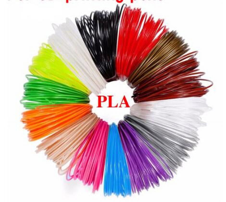 HOMEMAXS 5Pcs 1.75mm PLA Filament for 3D Printer Refills - Walmart.com