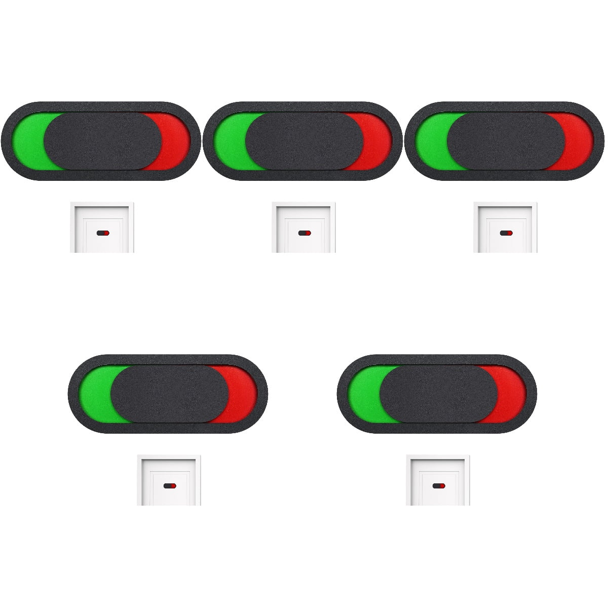 5Pcs Privacy Sign,Privacy Sign Vacant Occupied Door indicator Sign For ...