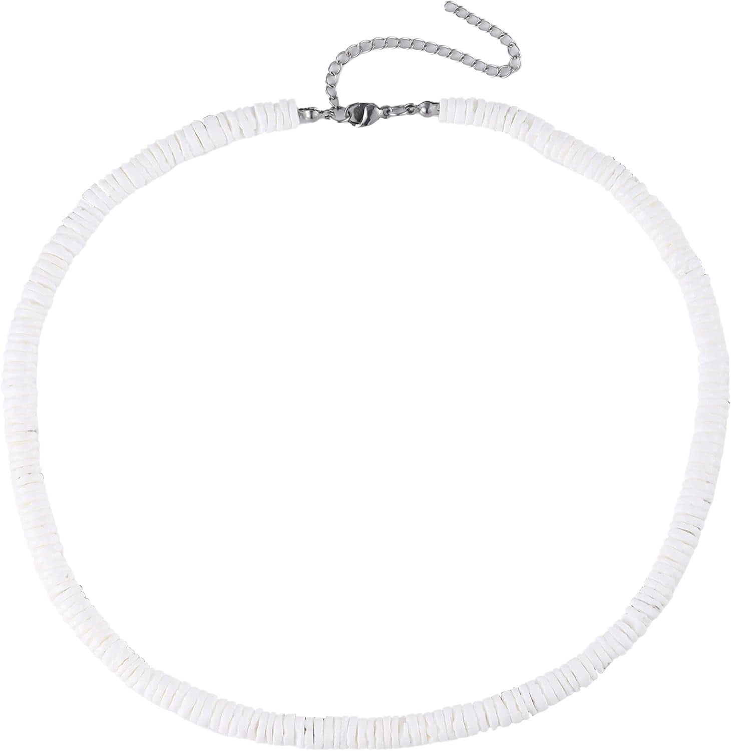 5Pcs Puka Shell Necklace Men Seashell Necklace Summer Beach Surfer ...