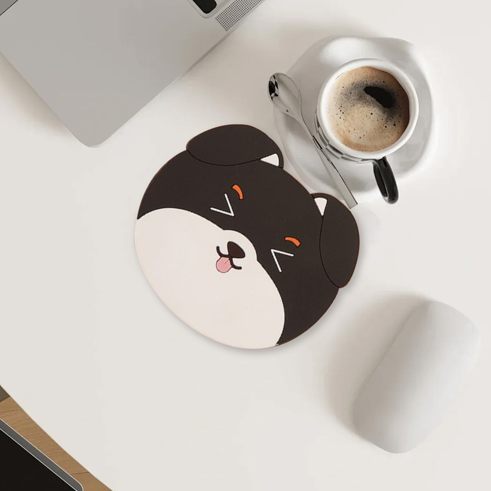 5Pcs Puppy Coasters for Drinks,funny cute Coasters,Non Slip Animal ...