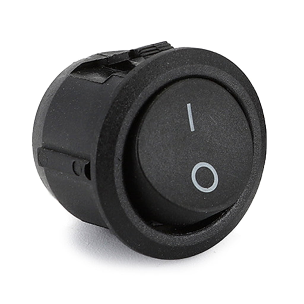 5Pcs Push Button Switches Replacement 2 Pin 2 Position Rocker Toggle ...