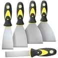 5Pcs Putty Knife, Set, 1" 2" 3" 4" 5" Scraper, Spackle Knife, Paint ...