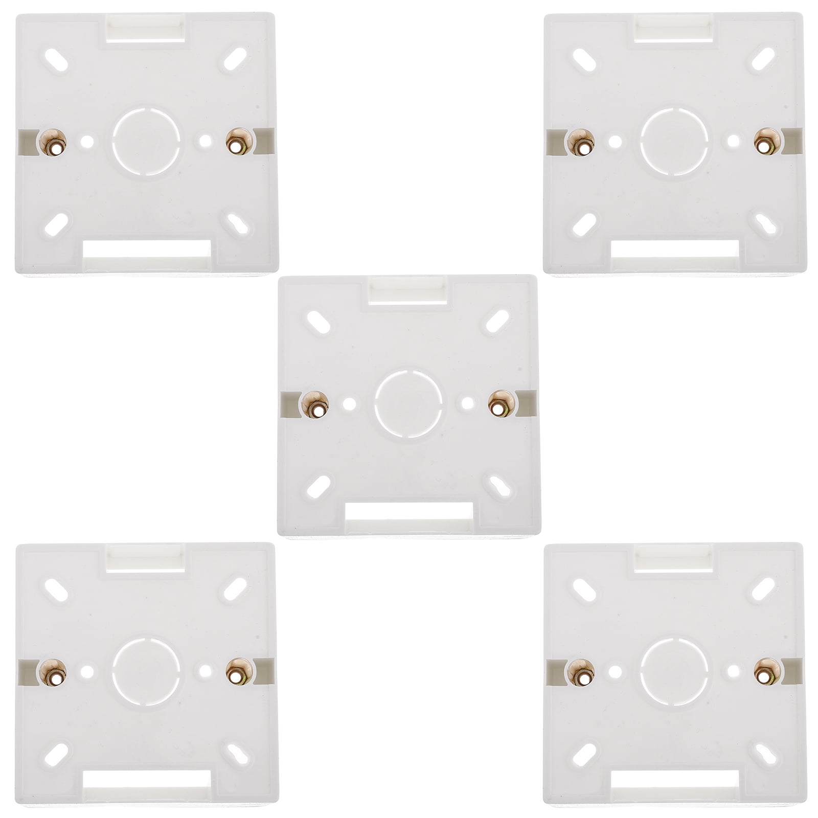 5Pcs RV Electrical Junction Box Surface Mounted PVC Wire Box for ...