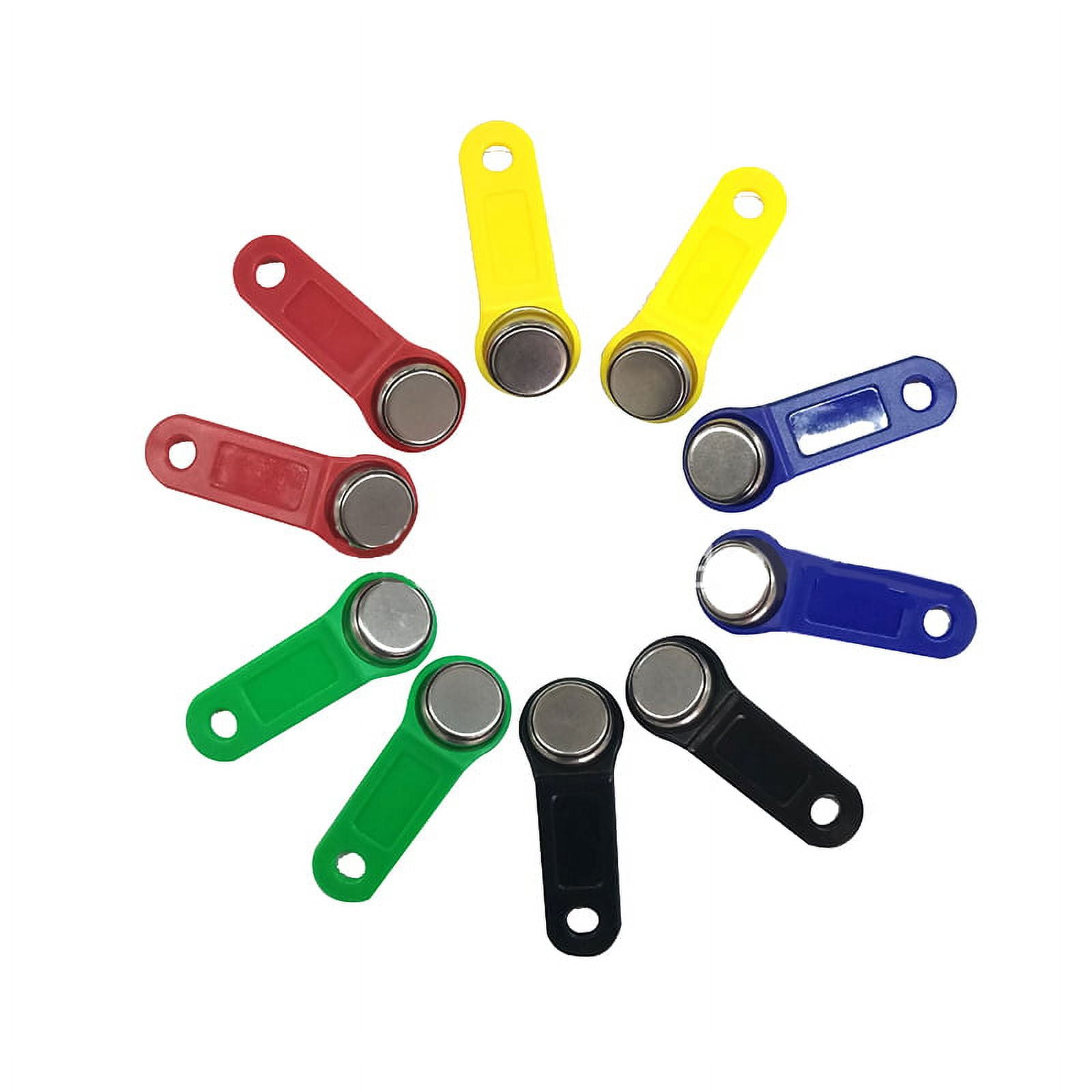 5Pcs Readable RFID Touch Memory Key TM1990 DS1990 iButton for Copy Card Dallas - Walmart.com