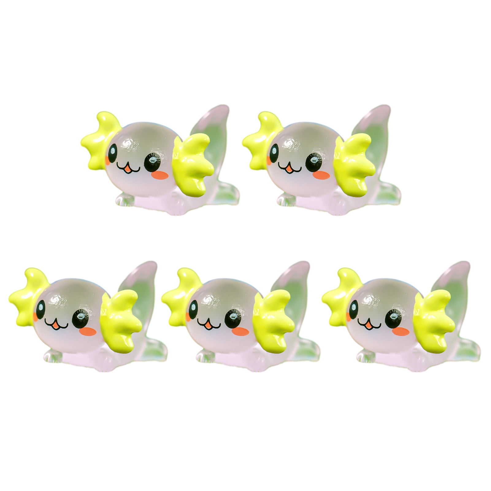 5Pcs Realistic Vivid Appearance Dragon Ornament Small Decorative ...