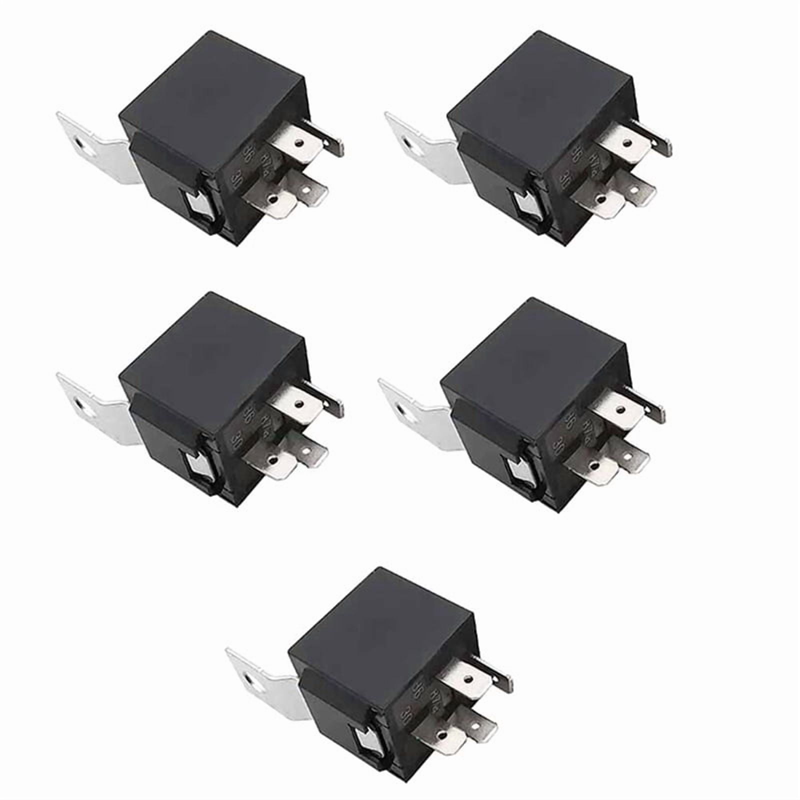 5Pcs Repeater Relay 4 Pins 12V 40A for Auto Car Relays,5 x Repeater ...