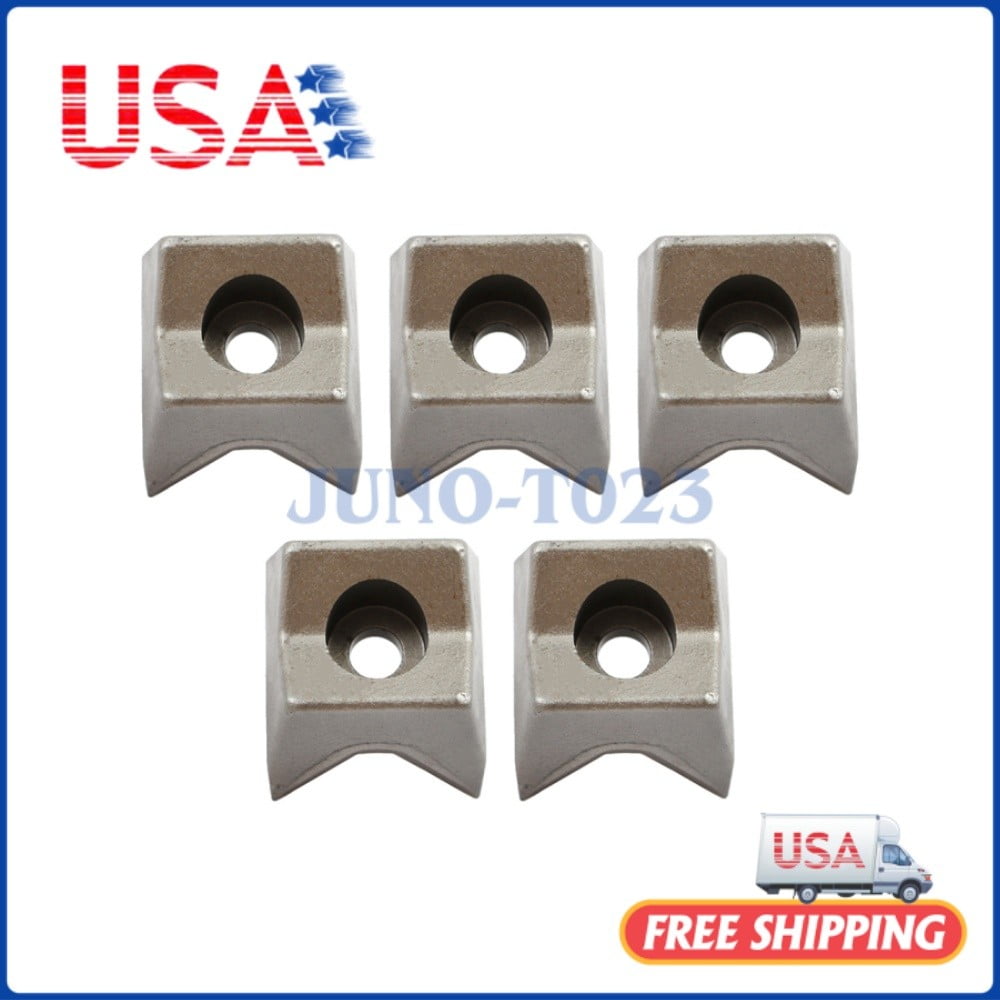 5Pcs Replacement For Fecon Cubit Reversible Knife Teeth US - Walmart.com