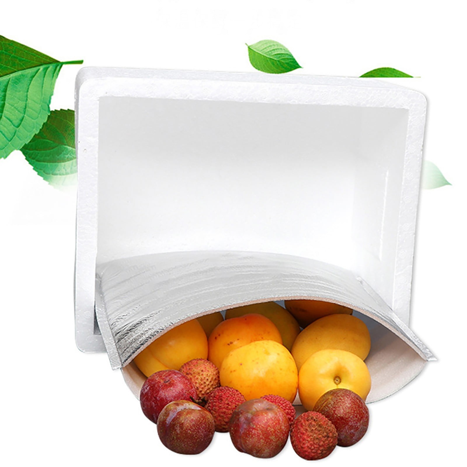 5Pcs Reusable Thermal Insulation Bag,Aluminum Foil Disposable Flat ...