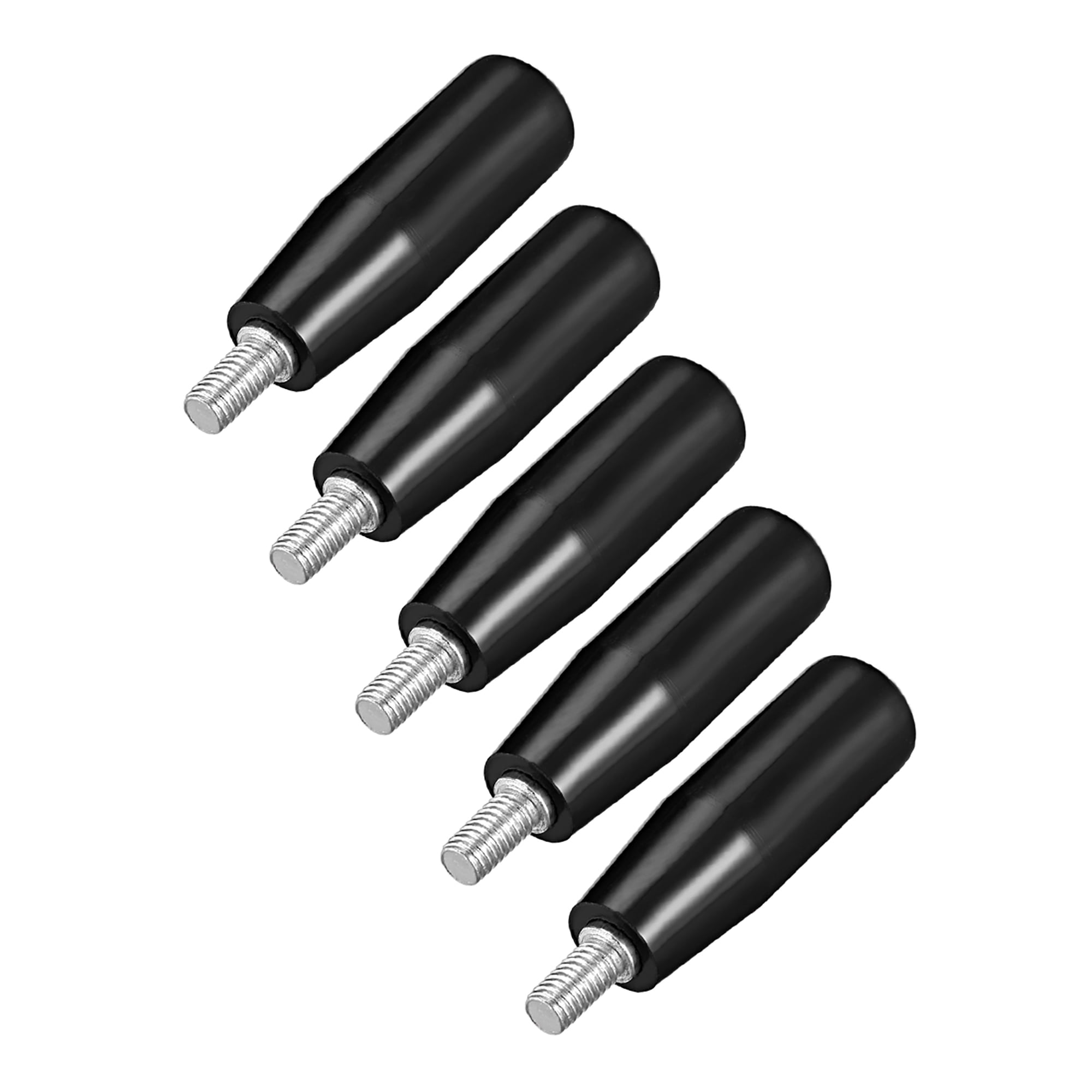 5Pcs Revolving Handwheel Machine Handle M6 Male Threaded Stem - Walmart.com