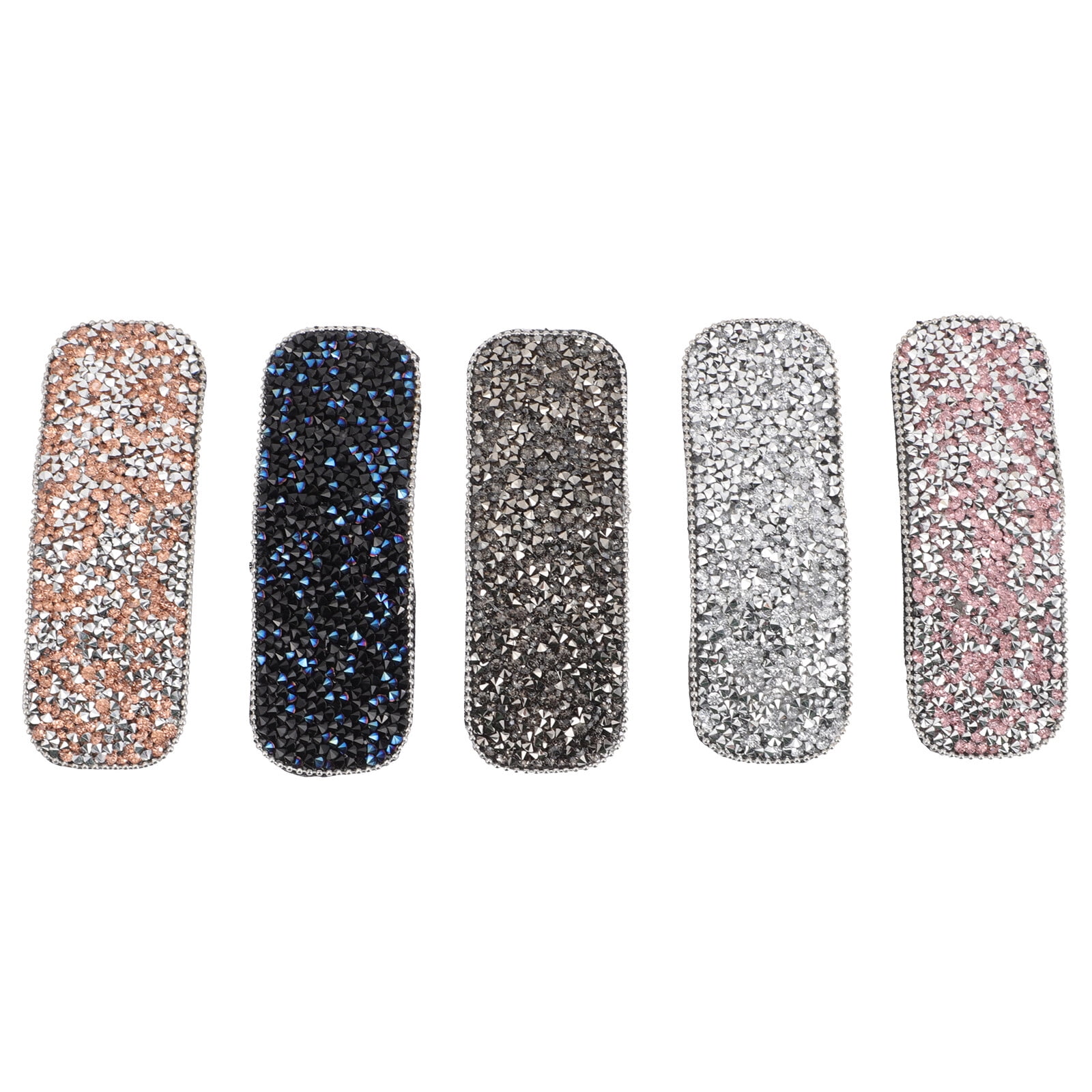 5Pcs Rhinestones Hair Clips Crystal Hairpin Barrette Hair Decor for ...