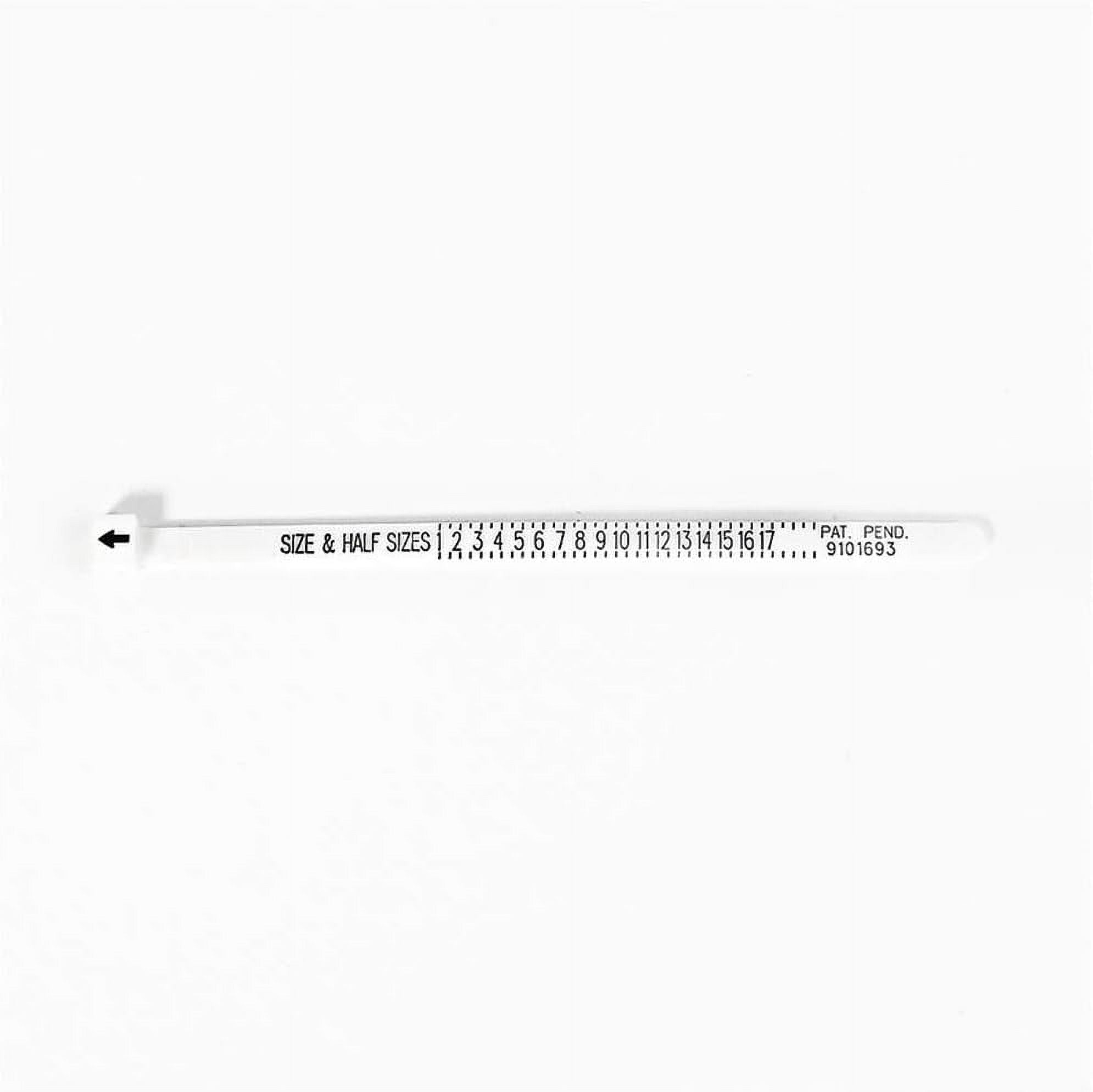 5Pcs Ring Sizer Measure Tool Gauge Plastic Finger Sizing Finder ...