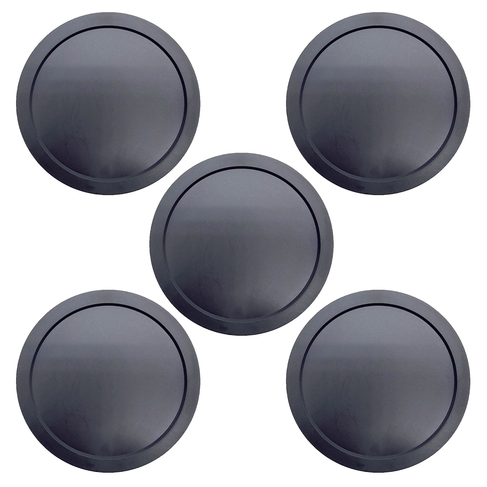 5Pcs Round Hockey Pucks Air Hockey Pucks Replacement Heavy Hockey ...