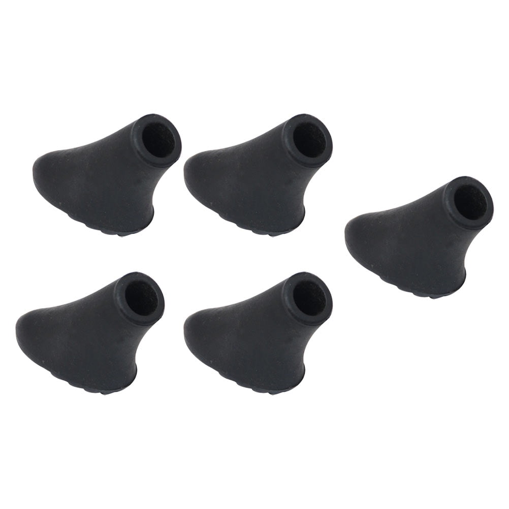 5Pcs Rubber Tips for Trekking Poles Replacement Walking Tip End Caps ...