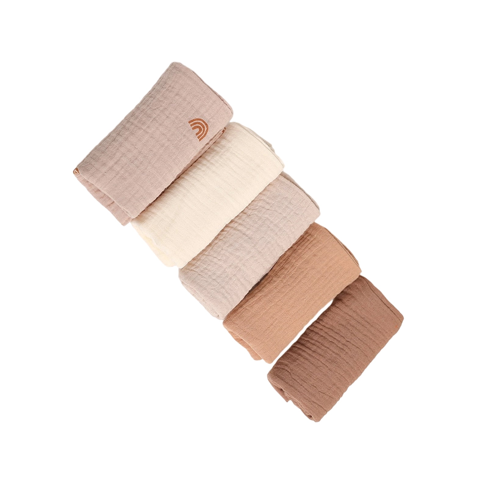 5Pcs Saliva Towel Face Towel Washcloths Burp Cloths for Baby ...