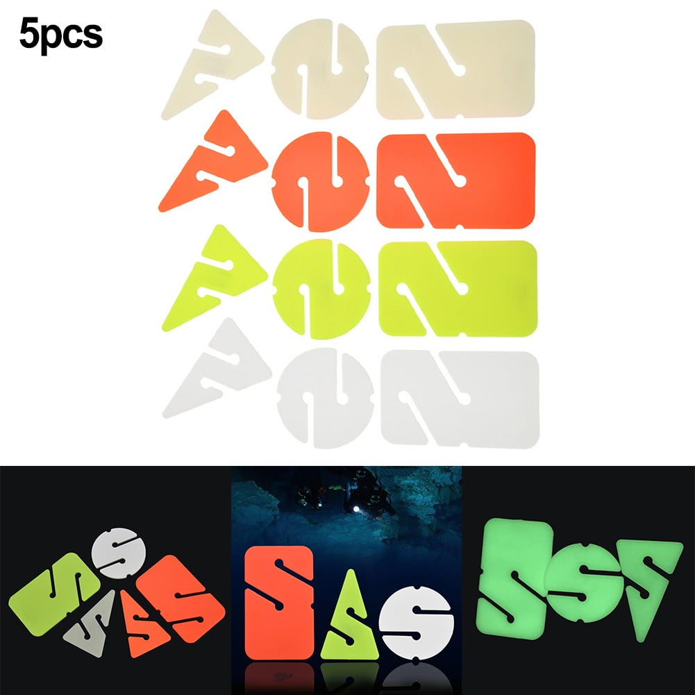 5Pcs Scuba Diving Universal Safety Cave Line Markers Line Arrows Signal ...