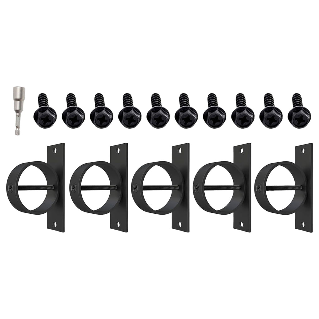 5Pcs Securing Rope Rings Brackets Stainless Steel Brackets Ropes Clamps ...