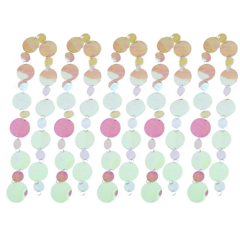 5Pcs Sequin Beaded Curtain String Curtain Wall Panel Easy Installation ...