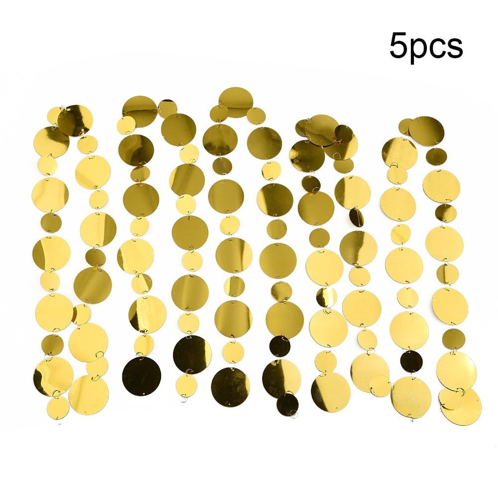 5Pcs Sequin Beaded Curtain String Curtain Wall Panel Easy Installation ...