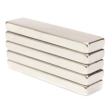 Magnetpro Super Strong 8-Piece Neodymium Rectangular Magnets, 80 lb ...
