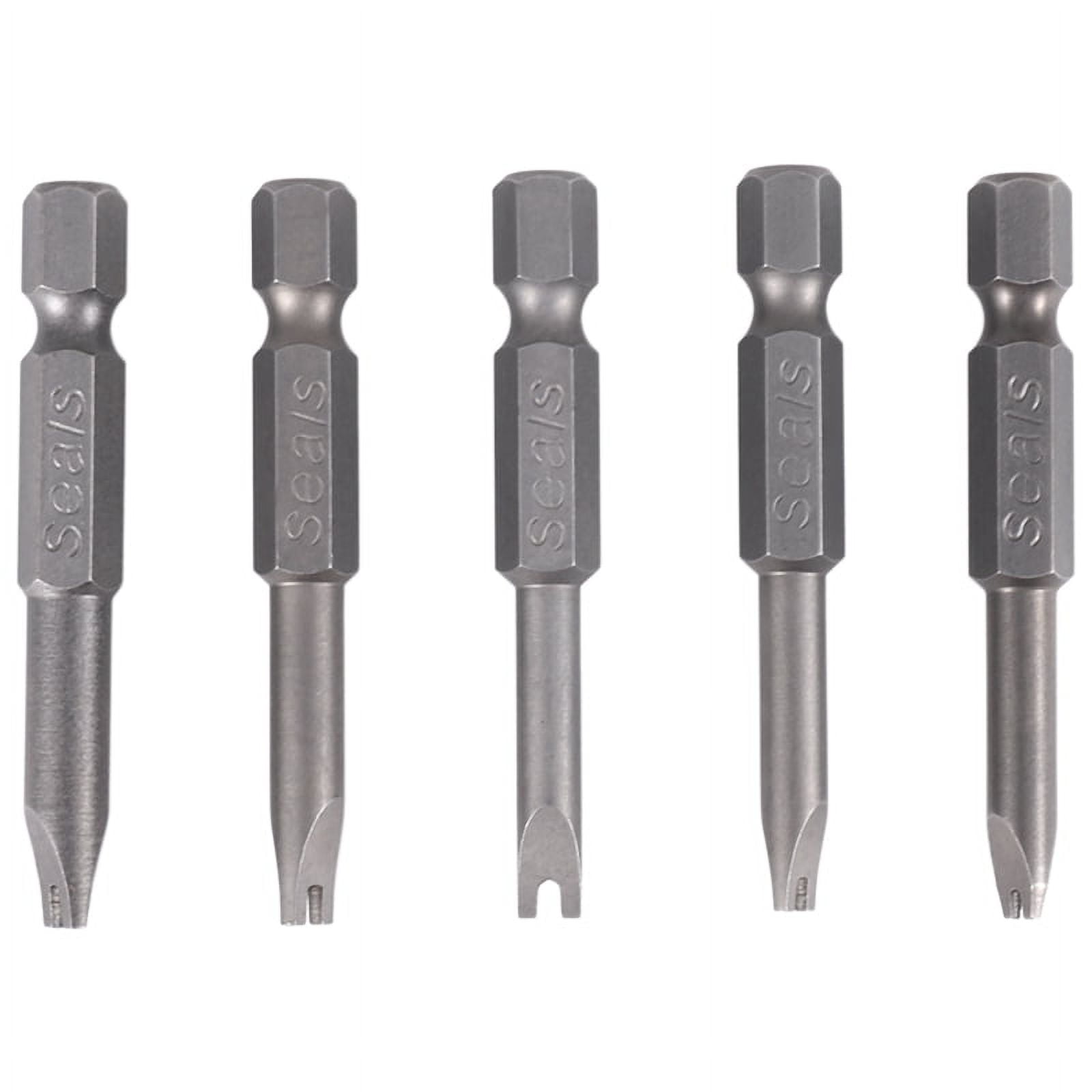5Pcs Set Security Bit Set Tamper Proof Screwdriver Drill Bit Screw ...