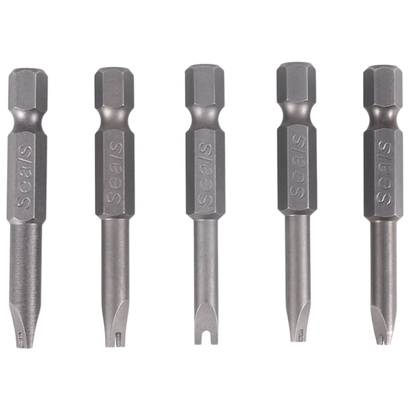 5Pcs Set Security Bit Set Tamper Proof Screwdriver Drill Bit Screw ...