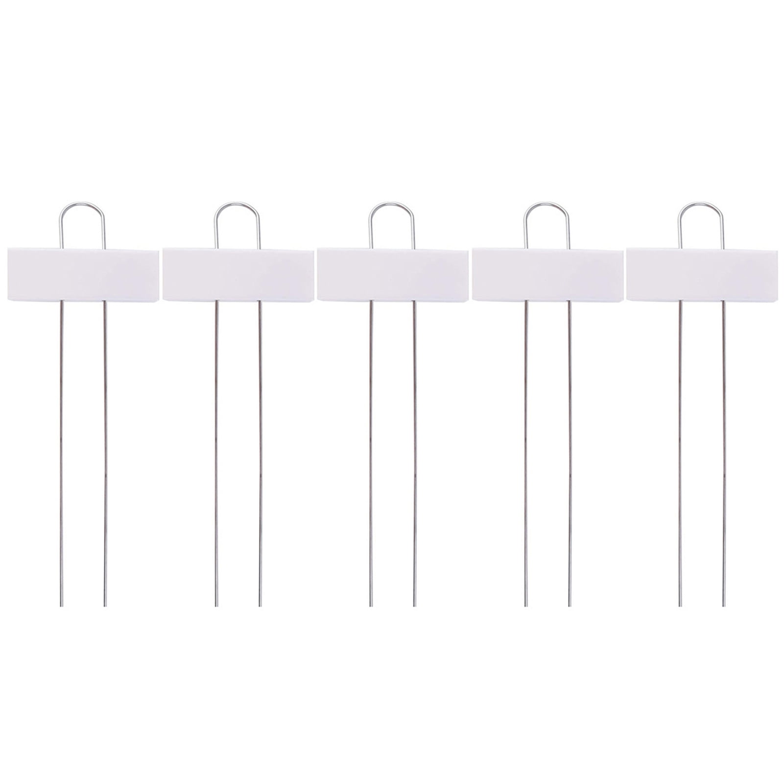 5Pcs/Set Weather-resistant Plant Marker - Long T-shaped Sharp Tip, Iron ...