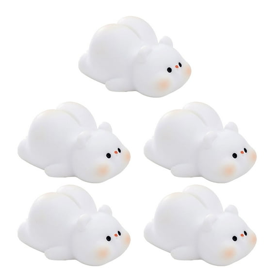 5Pcs Shape Table Number Stand Resin Name Card Stands Picture Memos Note ...