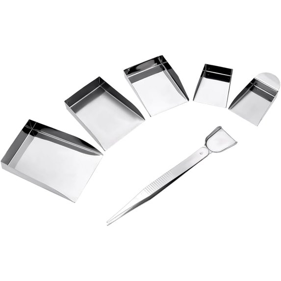 5Pcs Shovel Gemstone Scoop Bead Shovel Jewelry Tool 5 Styles Stainless ...