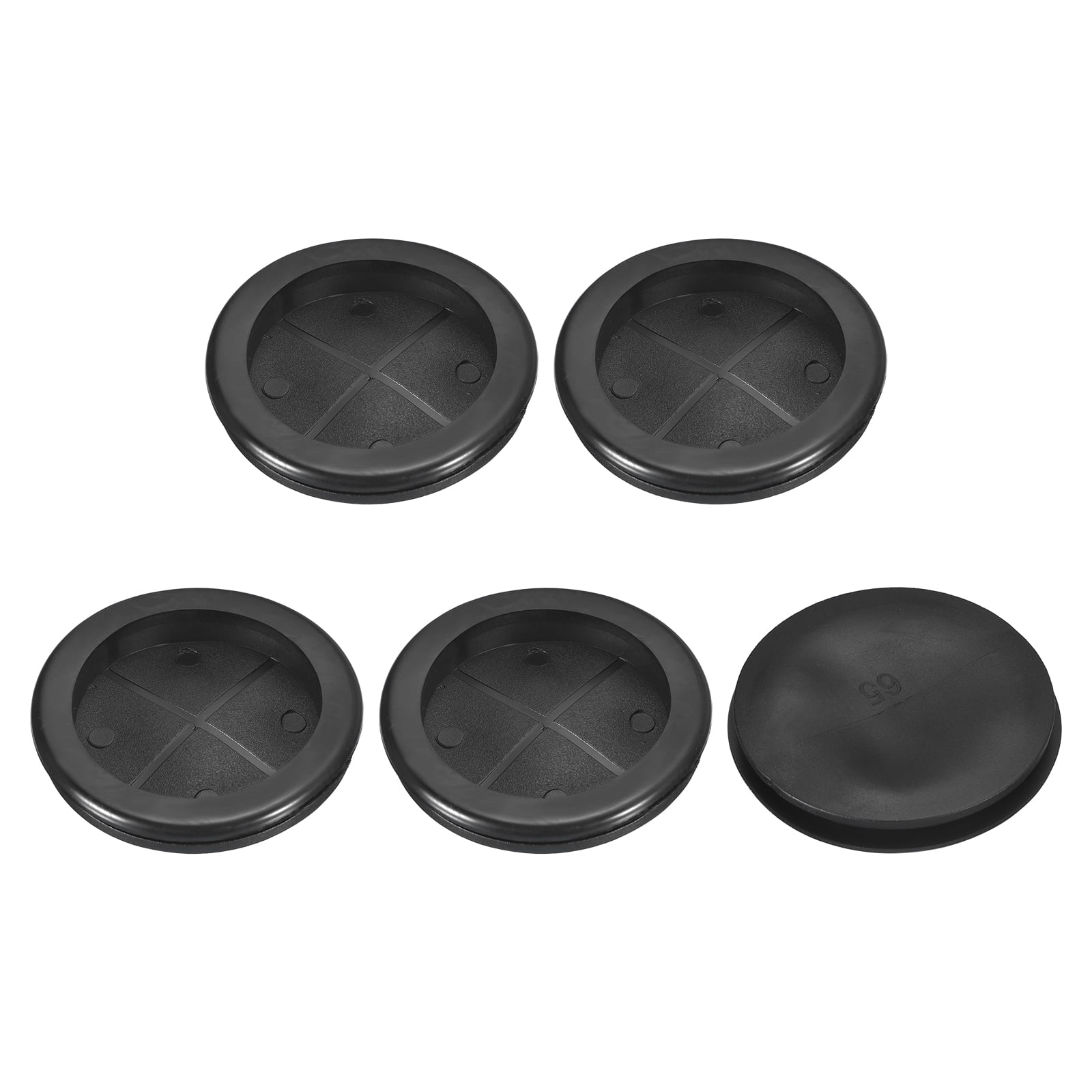 5Pcs Single Sided Rubber Grommets 2-9/16" (65mm) Drill Hole, 2-3/16 ...