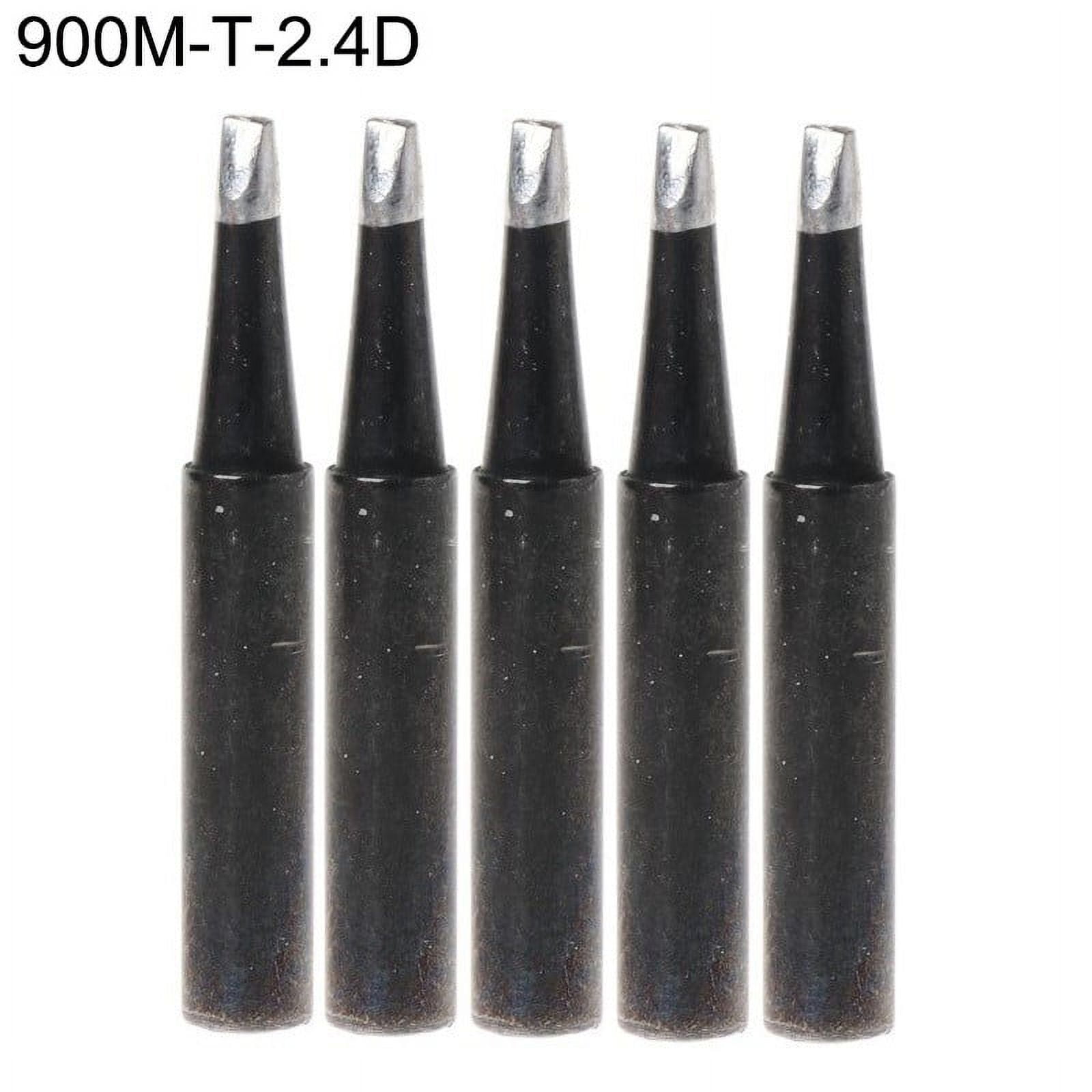 5Pcs Solder Soldering Iron Tip 900M-T Lead Free For Hakko Saike 936 852D+ 909D - Walmart.com