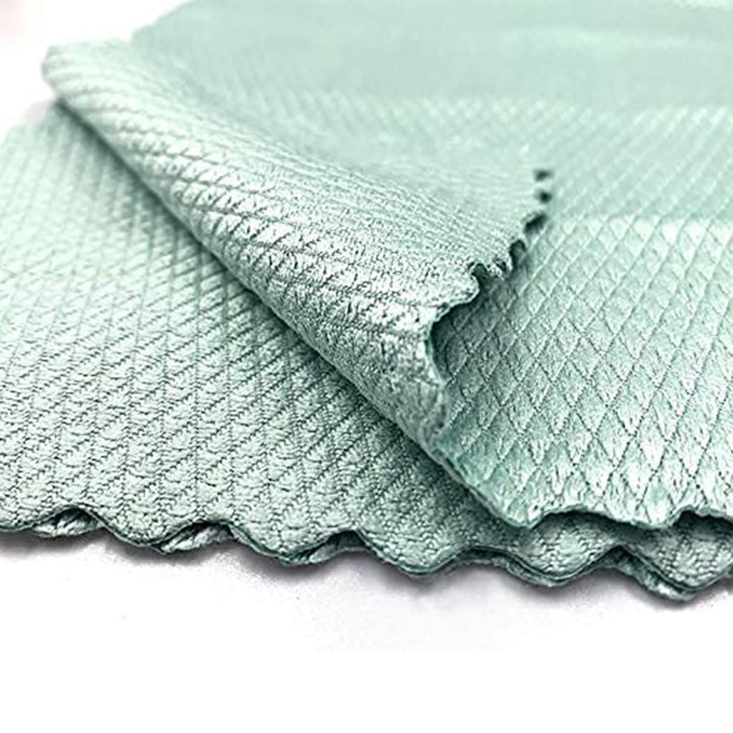 5Pcs Special Fish Scale Wipe Rag For Glass Housework/Super Cleaning ...