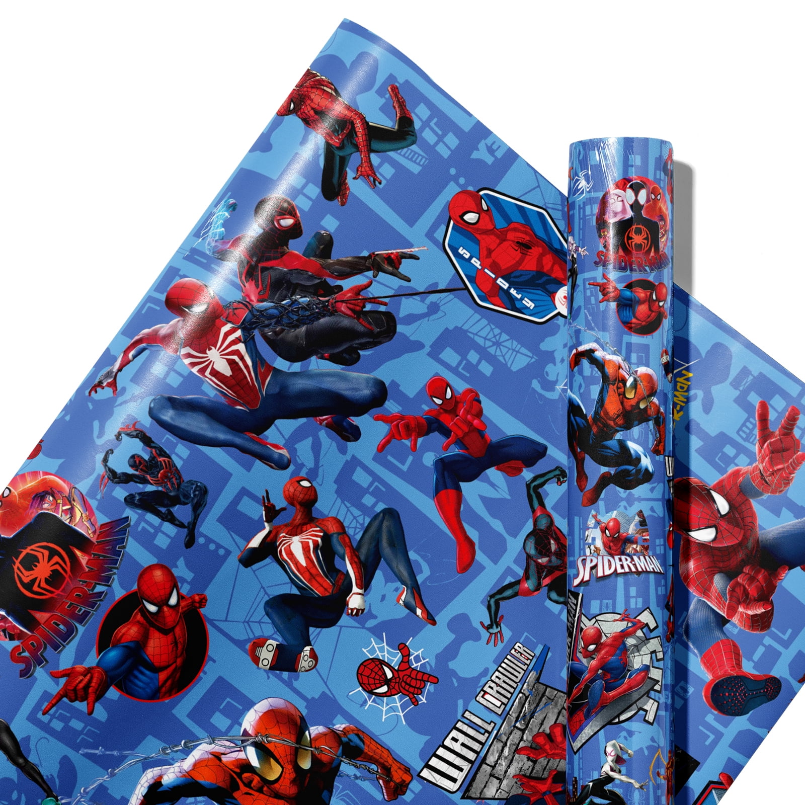 5Pcs Spidey Wrapping Paper - 29.5 x 20 Inch Each, Spidey Theme Gift ...