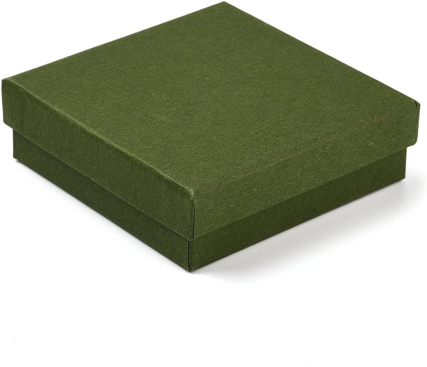 5Pcs Square Jewelry Storage Boxes Cardboard Paper with Sponge Dark ...
