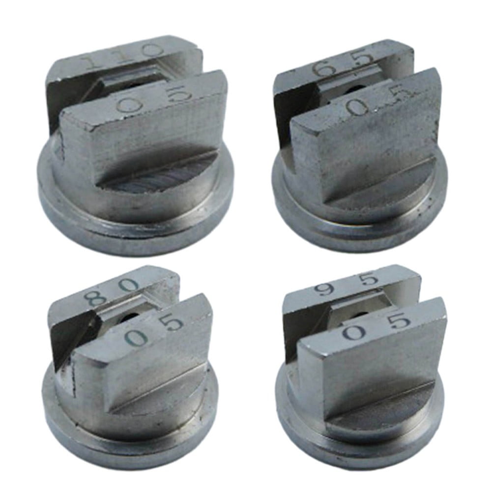 5Pcs Stainless Steel Flat Fan Jet Spray Tips Nozzle for Agricultural ...